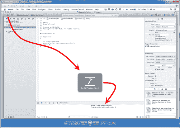 Xcode C Programming