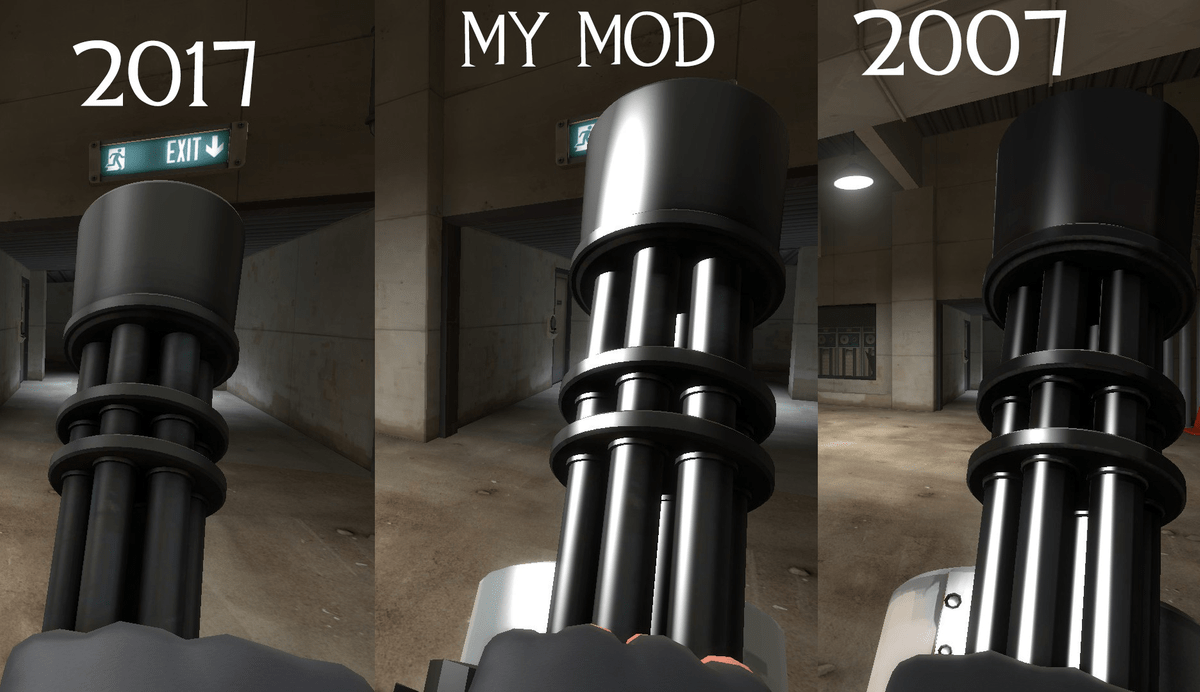 Tf2 Old Minigun Viewmodel