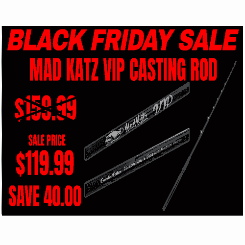 MADKATZ FISHING RODS - MONSTER CAT CATFISHING