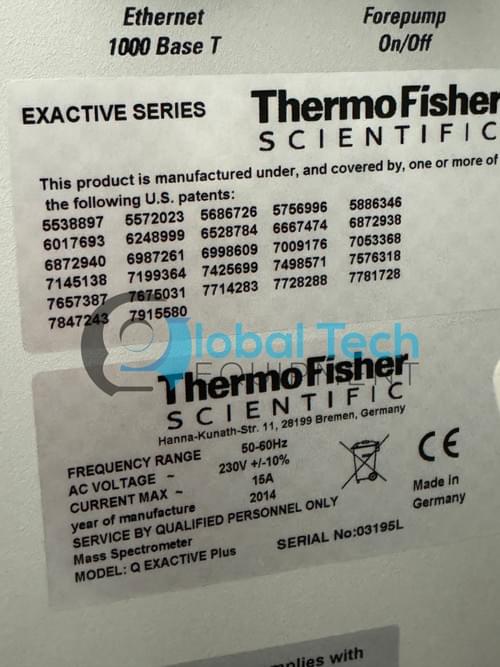 Thermo Q Exactive Plus Mass Spectrometer with Vanquish LC