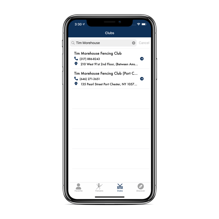 Fencing Tracker Website on Strikingly
