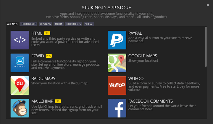 Strikingly : Make Your Own Free Website in Minutes - Create Your Own ...