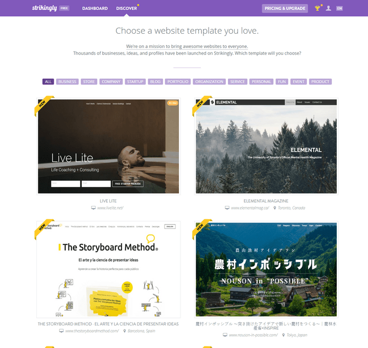 How to Build a Website in 10 Minutes (Simple & Easy) - Strikingly