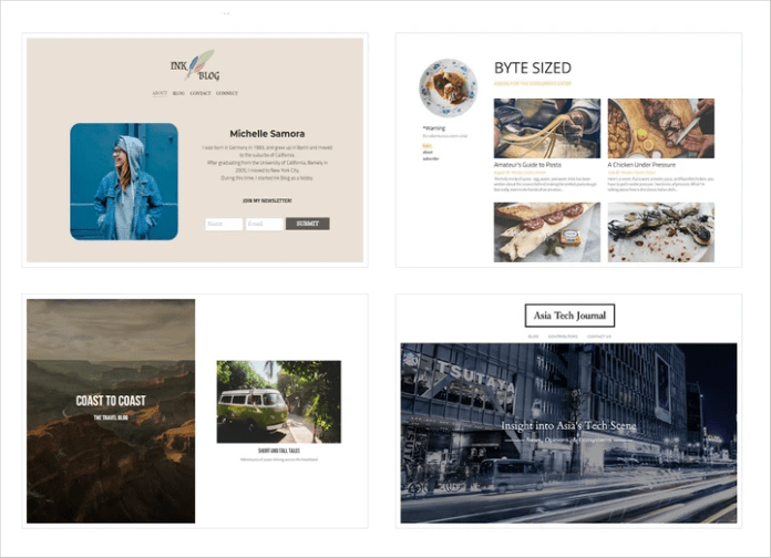 Create a Free Blogging Site - Start Your Own Blog Webite - Strikingly