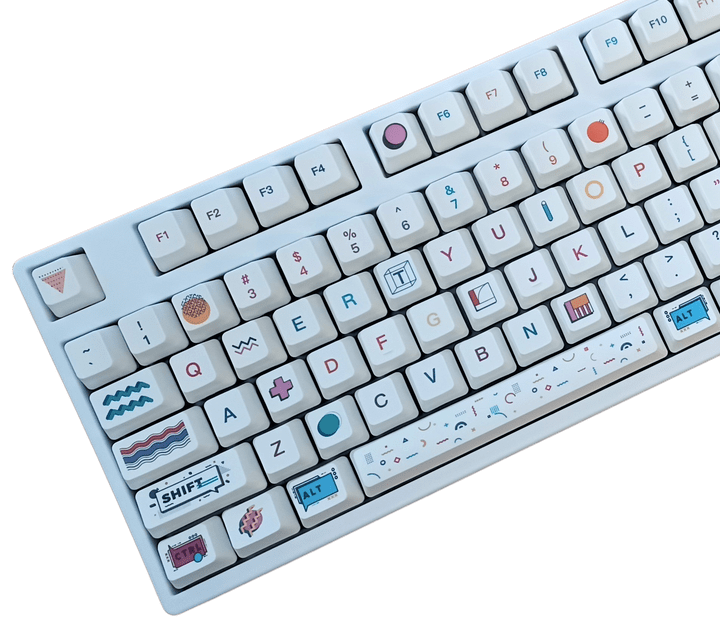 NES 108Key PBT Dye Sub Keycap Set