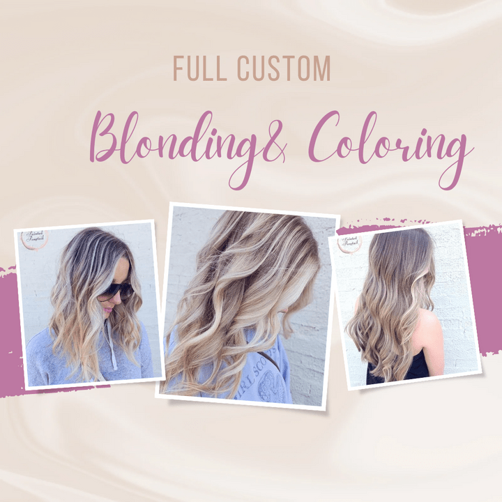 Painted Ponytail on Strikingly