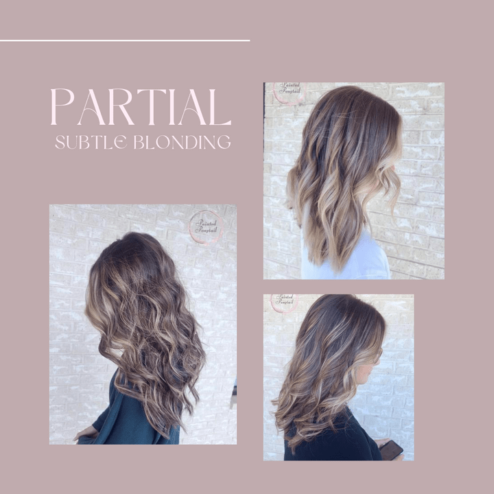 Painted Ponytail on Strikingly