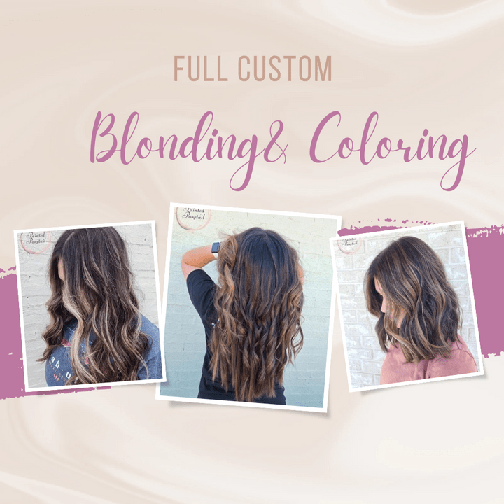 Painted Ponytail on Strikingly