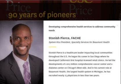 Stonish Pierce | the people's executive