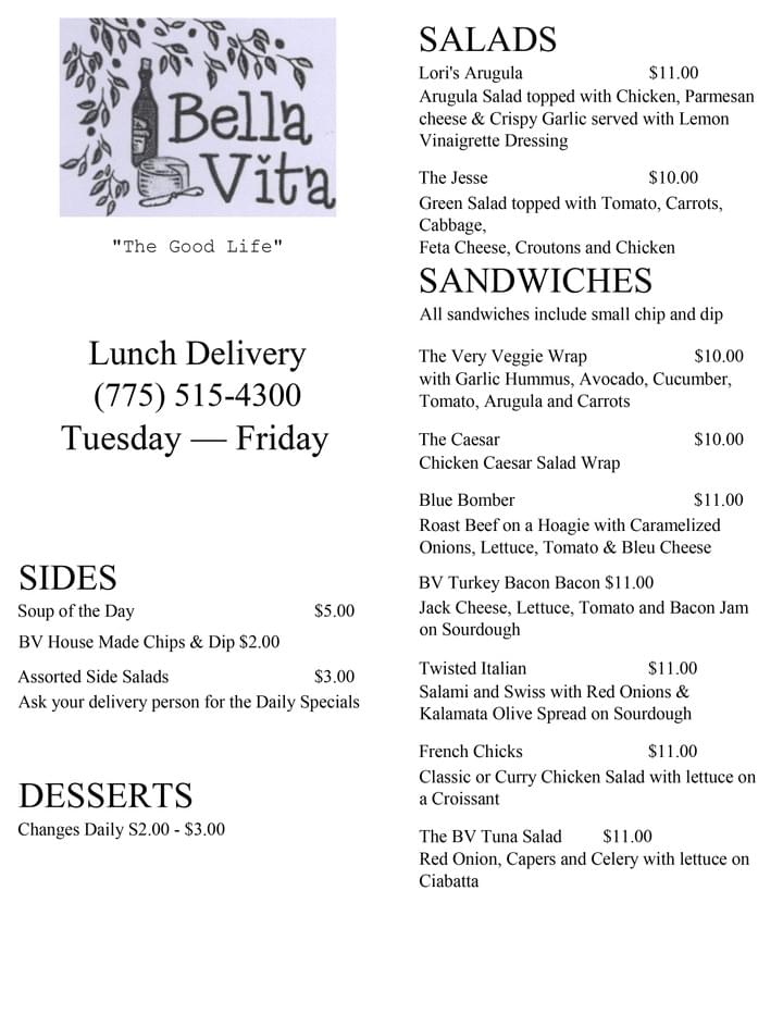 Bella Vita Bistro