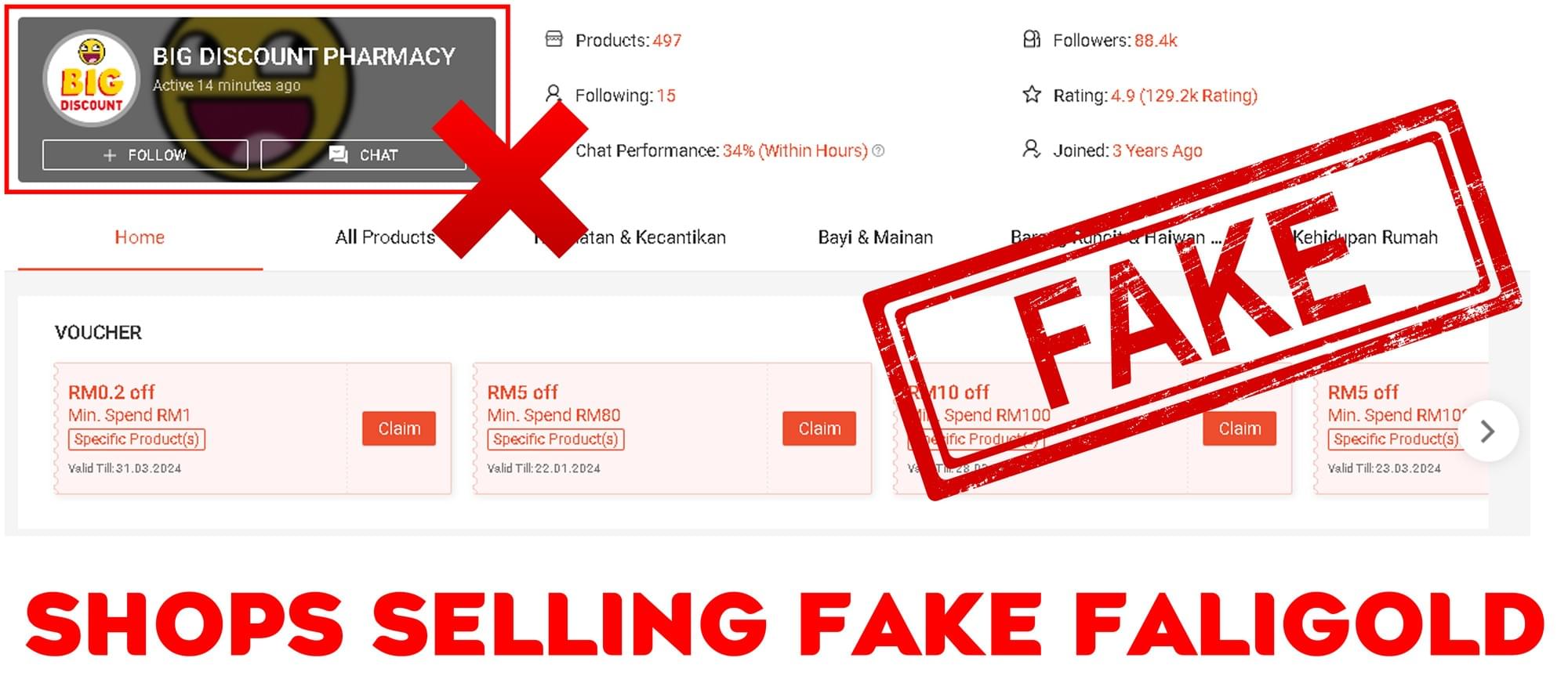 Verification - Faligold Milk for diabetes