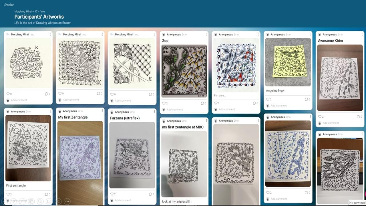 Zentangle - Morphing Mind