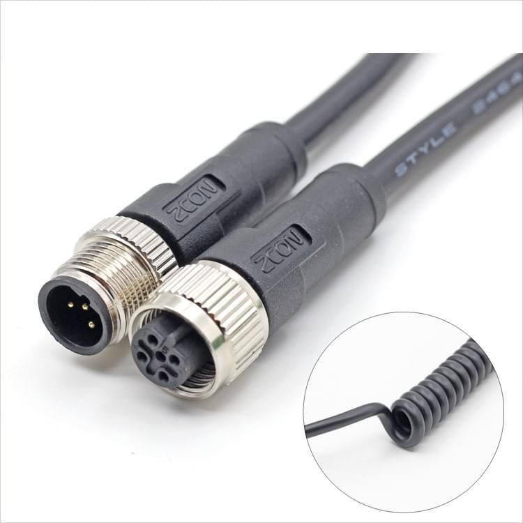 CAZN-M12 M8 M16 M23 7/8 USB RJ45 Waterproof Connector | China Manufacturer