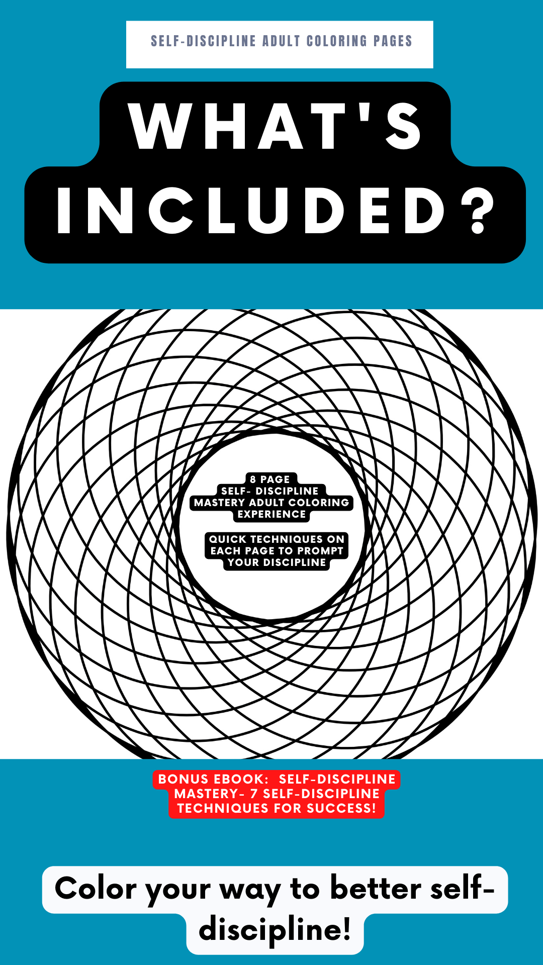 self discipline coloring pages