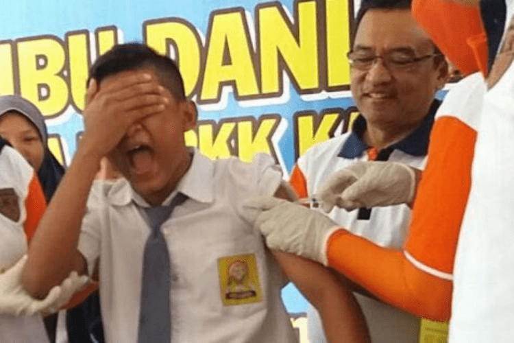 Imunisasi Measles Rubella Untuk Ratusan Ribu Anak di Ba...