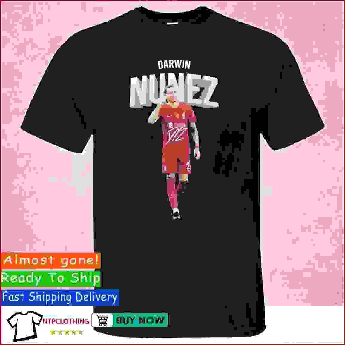 Heart With Fans Darwin Nunez Signature shirt