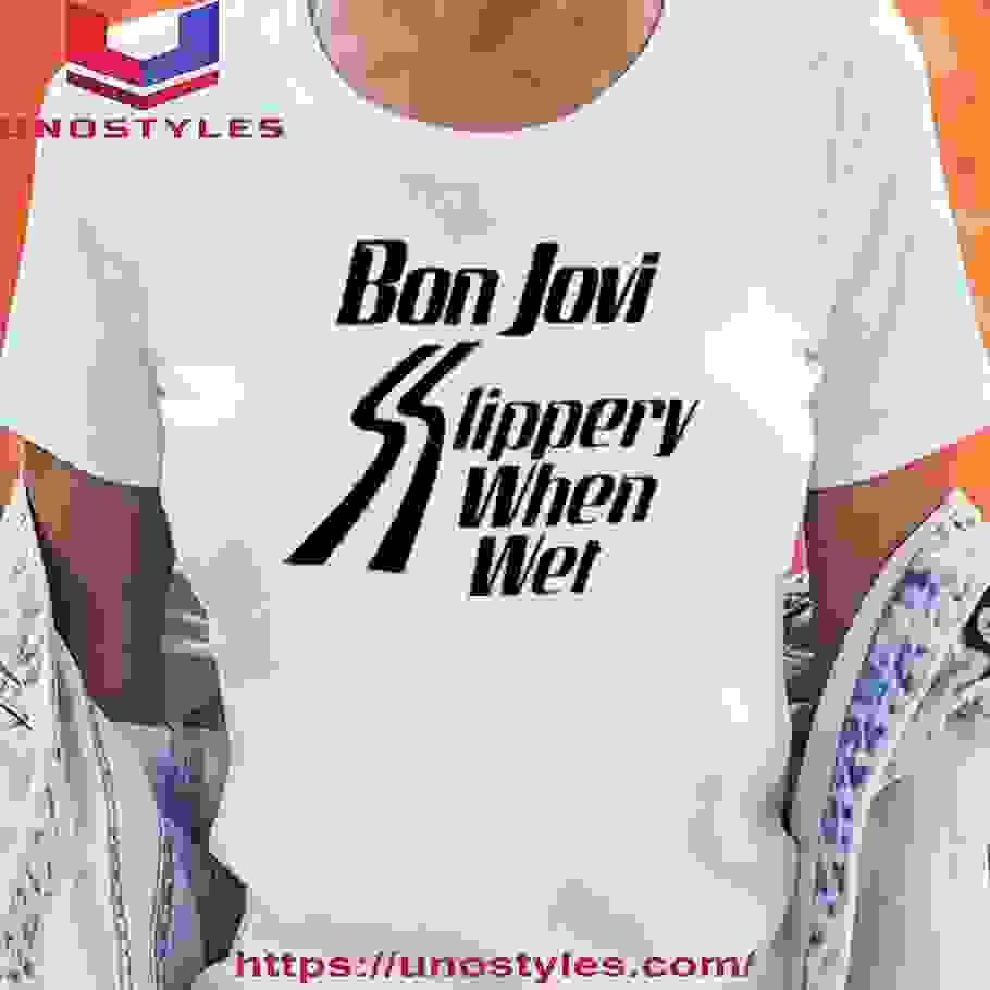 Bon Jovi Slippery When Wet Shirt