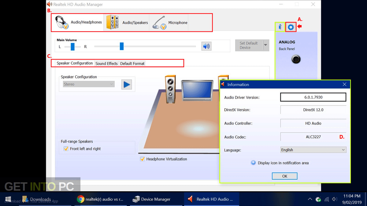 Realtek high definition audio drivers windows 10 64 bit