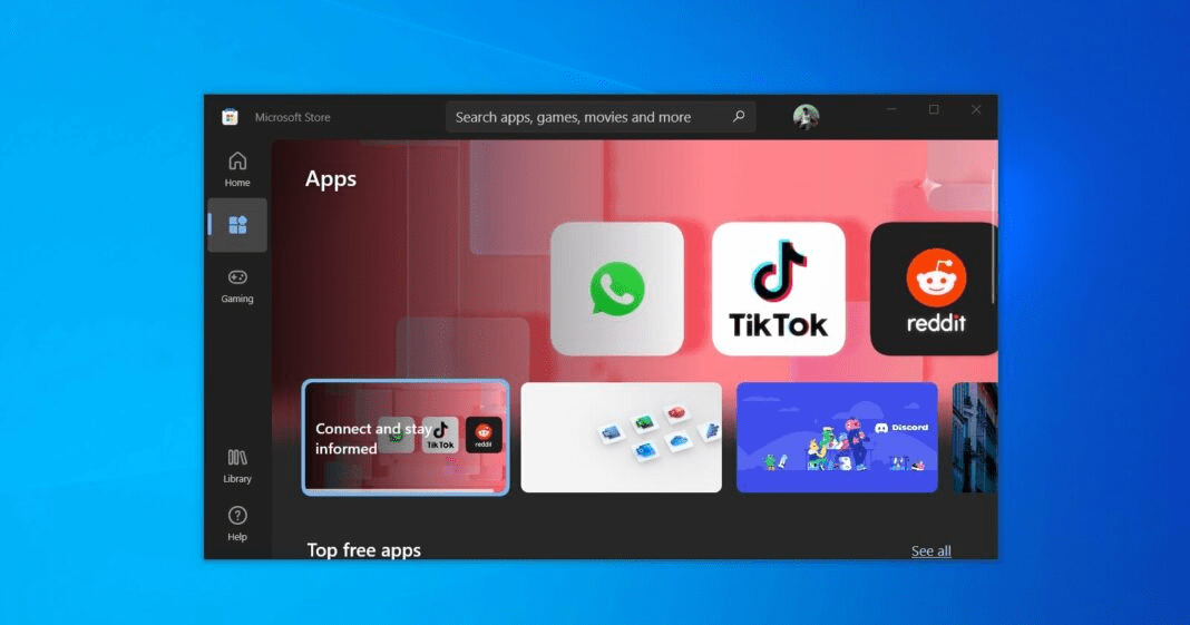 Windows 10 how to download microsoft store app