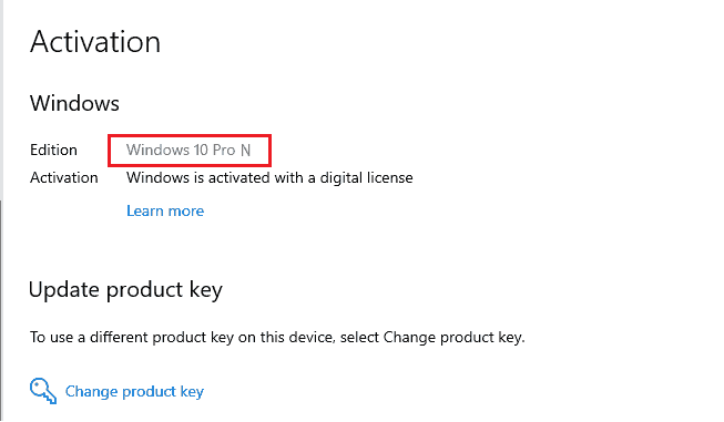 Find windows 10 pro product key in registry