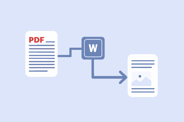 Convert pdf to word to edit document