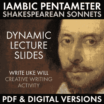 Shakespearean sonnet iambic pentameter