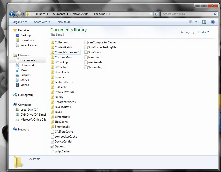 Sims 3 mods folder children cc