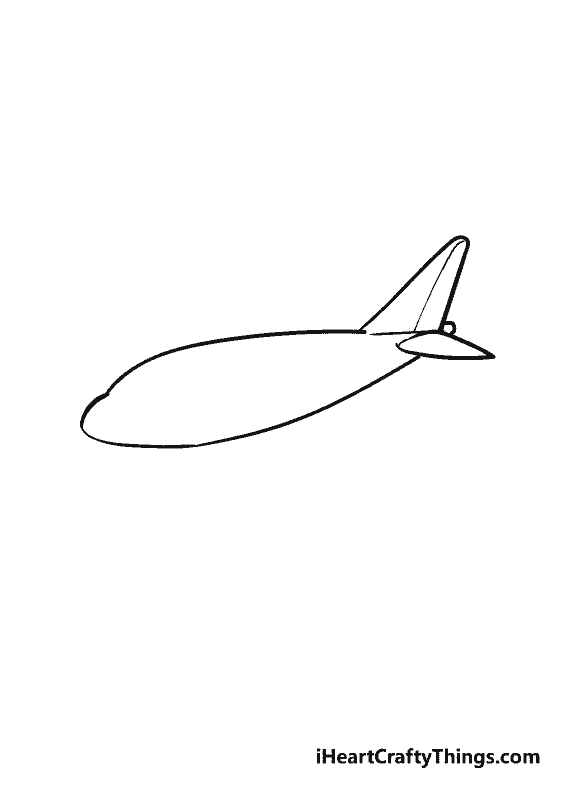 Draw simple airplane