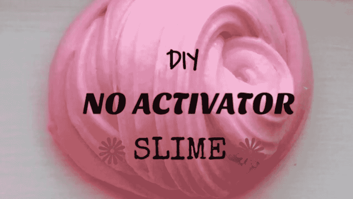 How to make glitter glue slime without activator