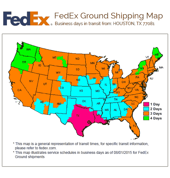 Fedex international zone chart 2018