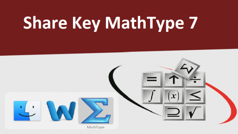 Mathtype 7 product keys free