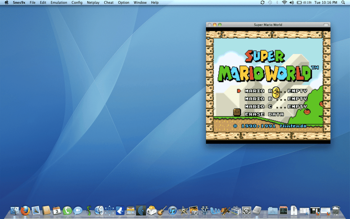 Super nes mac emulator