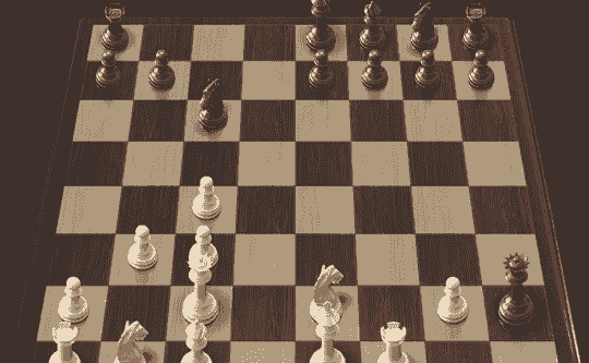 Play chess against computer 3d