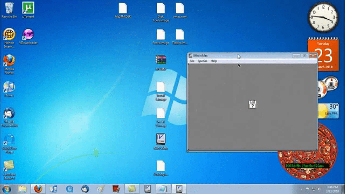Mac intosh emulator