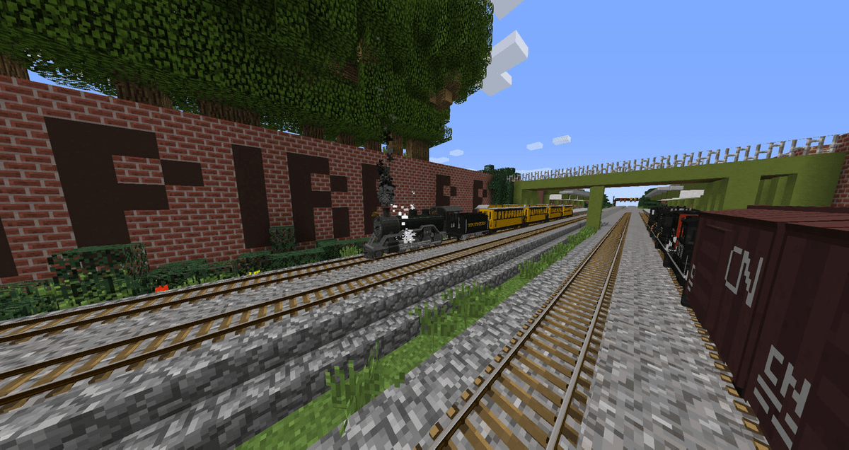 Traincraft modded map mc 1.7.10