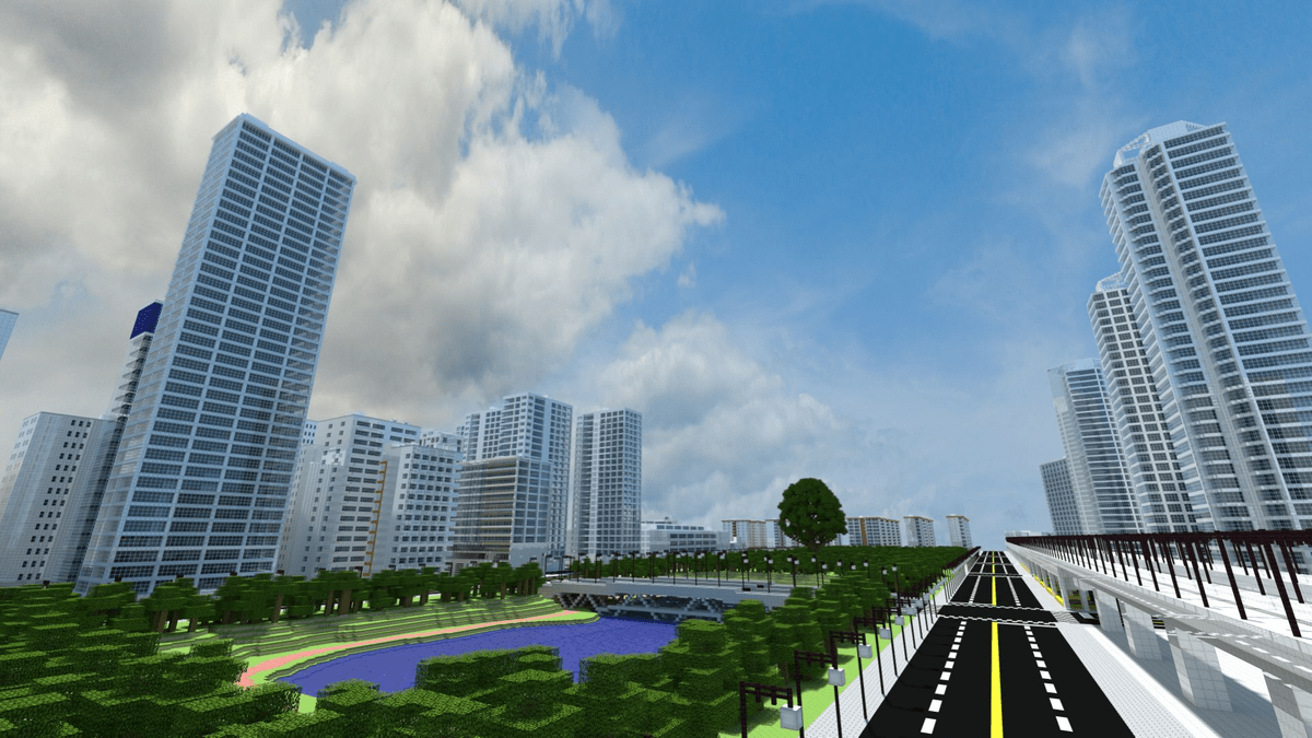 Modded city map minecraft 1.12.2