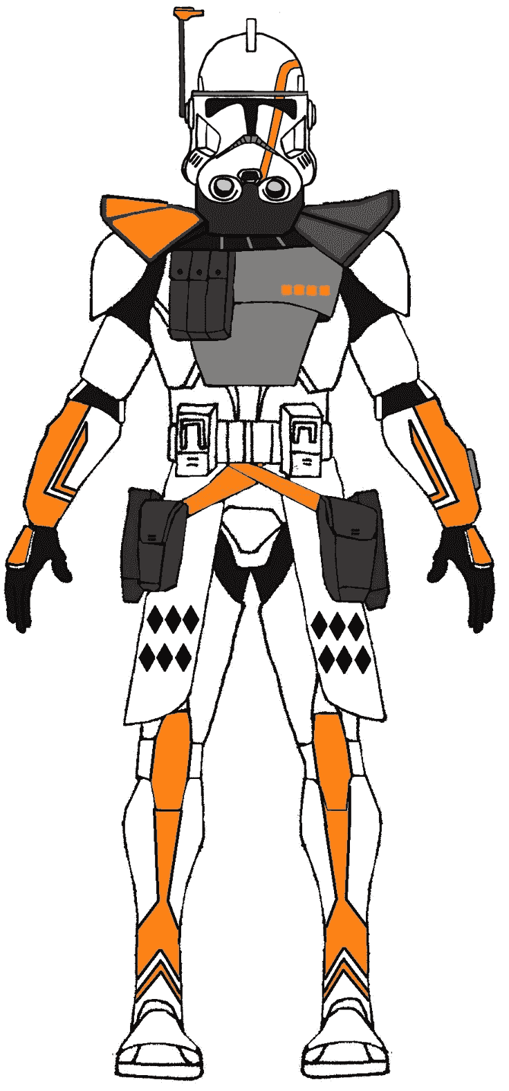 Clone trooper pepakura files