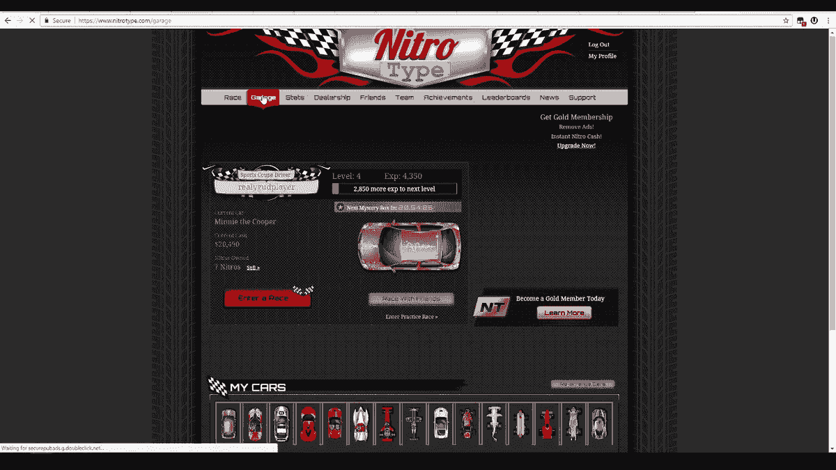 Ultimate auto typer nitro type