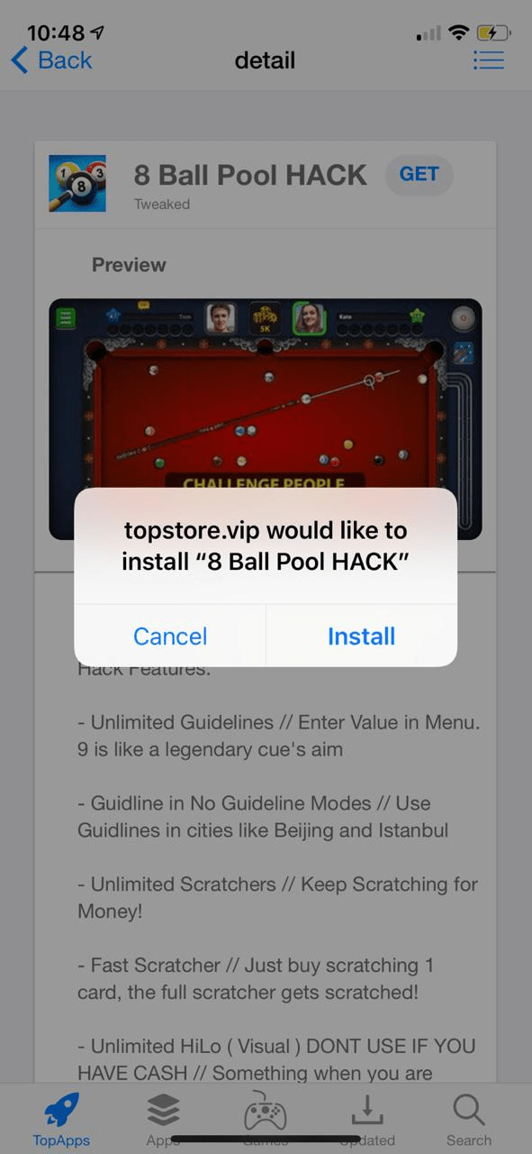 8 ball pool hack org