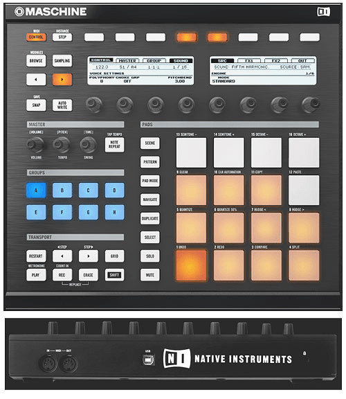 Maschine native instruments maschine 2.0