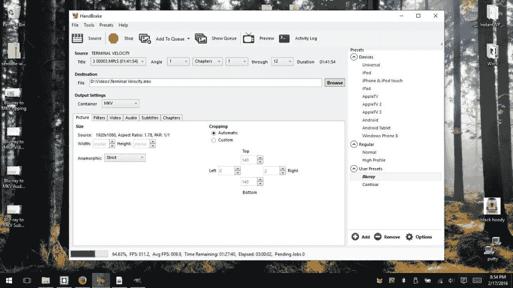 How to use handbrake to add subtitles