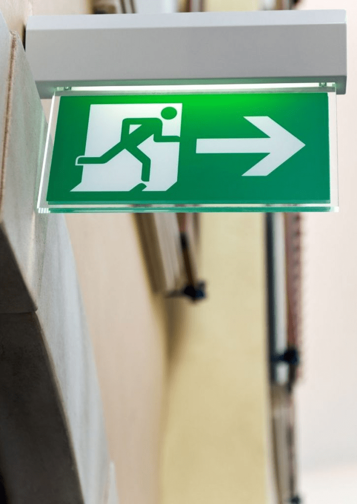 Emergency lighting certificate template