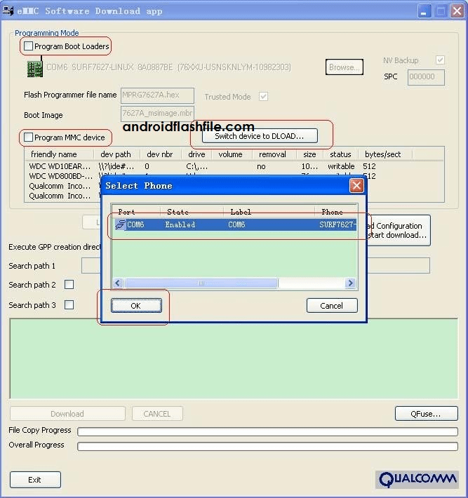 Tool Studio eMMC Download Tool Download Links