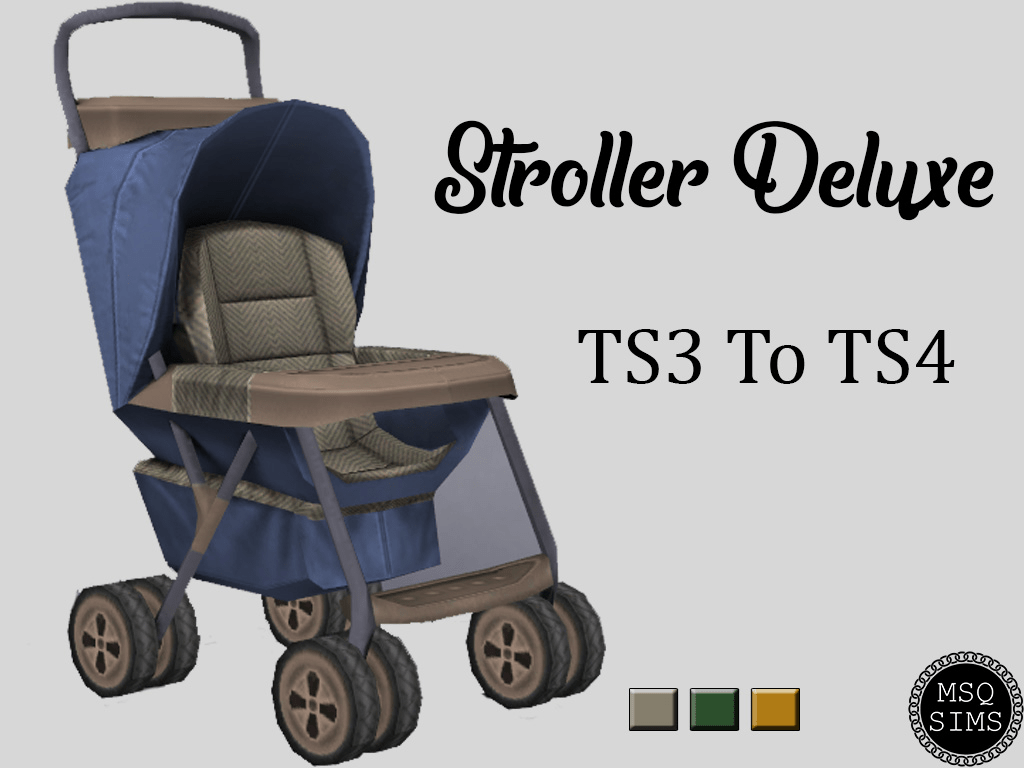 Sims 3 cc baby strollers