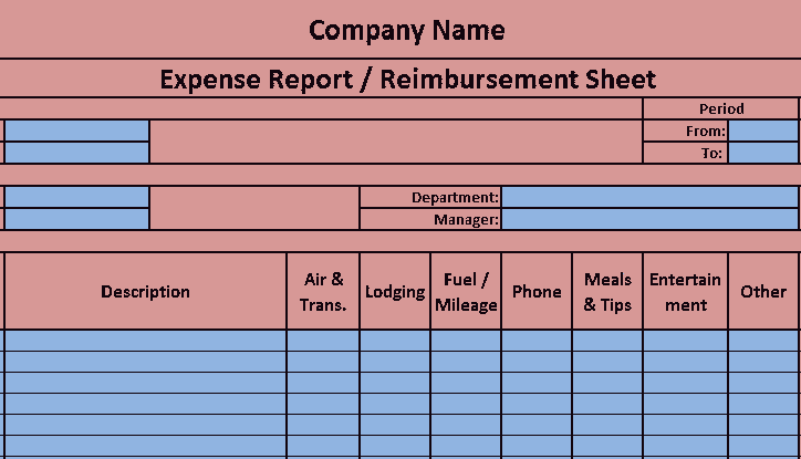 Monthly income and expenditure account format in excel