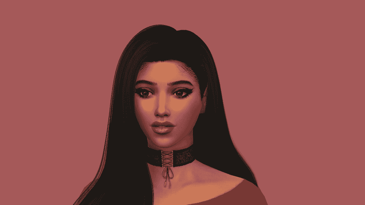 The sims 4 alpha ethnic hair