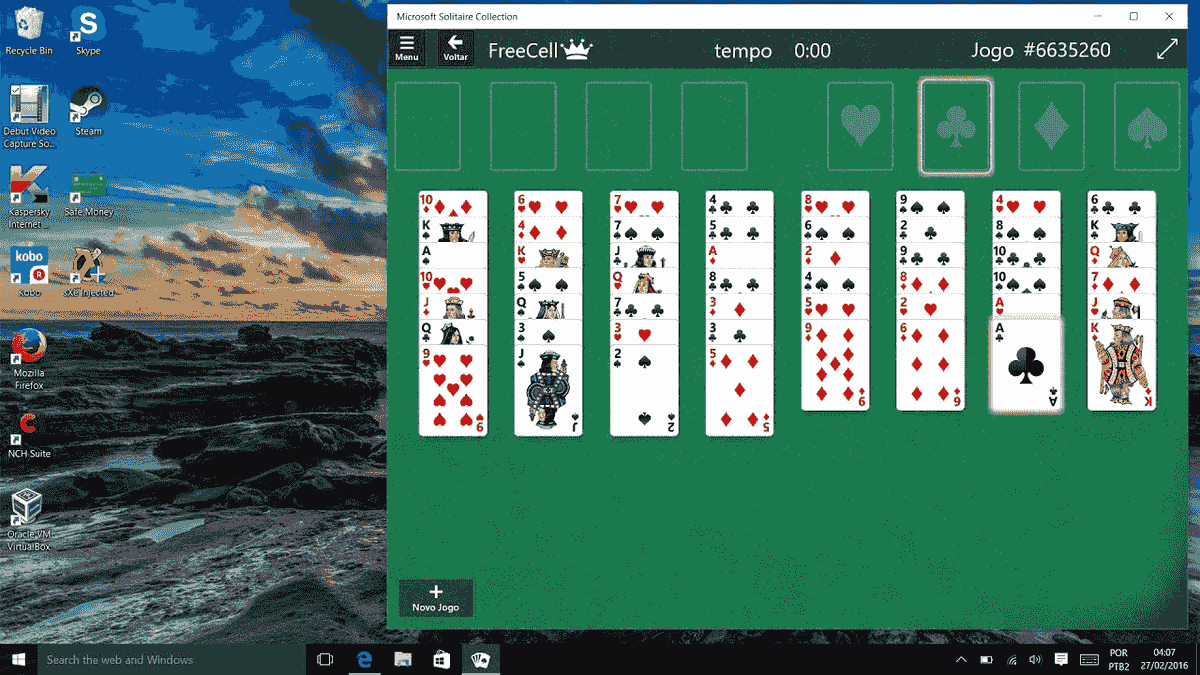 Old microsoft freecell for windows 10