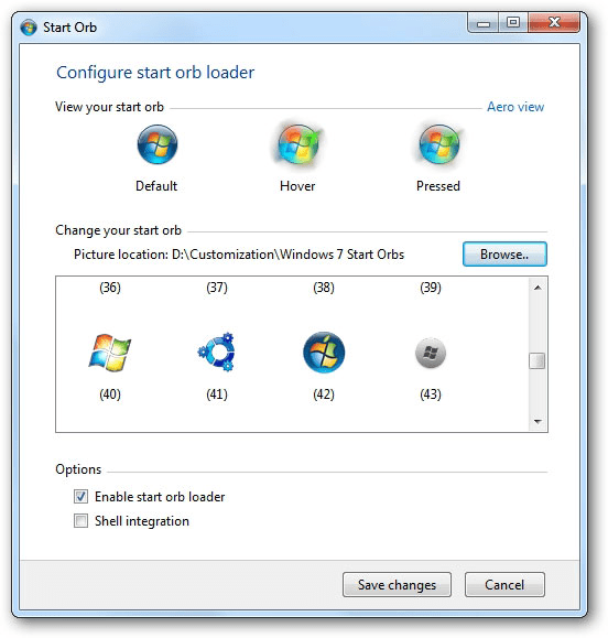 Start button changer windows 7 free download