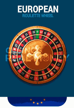Euro roulette wheel layout