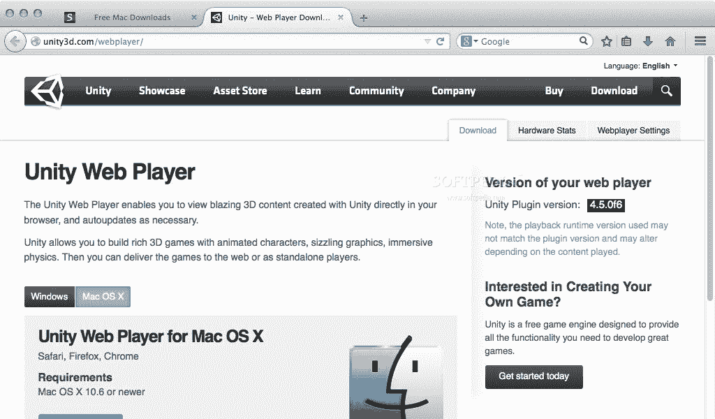 Utility web player for mac